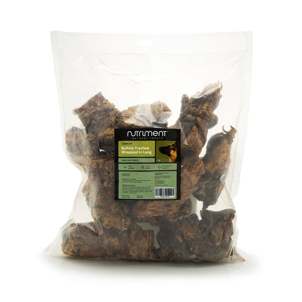 Buffalo Trachea Wrapped in Lung – Pet Treats Wholesale Ltd. Trade ...
