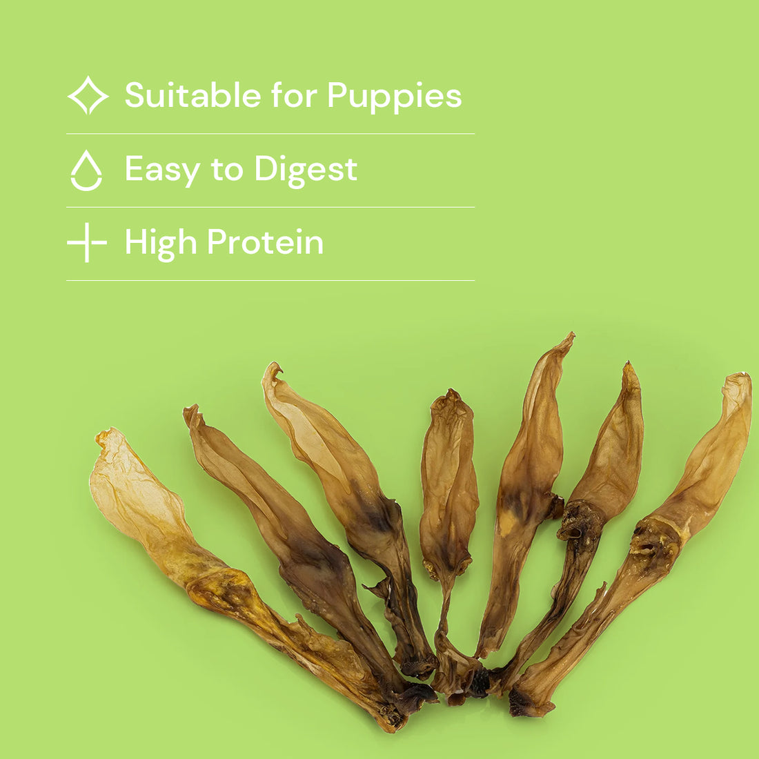 Plain Rabbit Ears - no fur – Pet Treats Wholesale Ltd. Trade ...